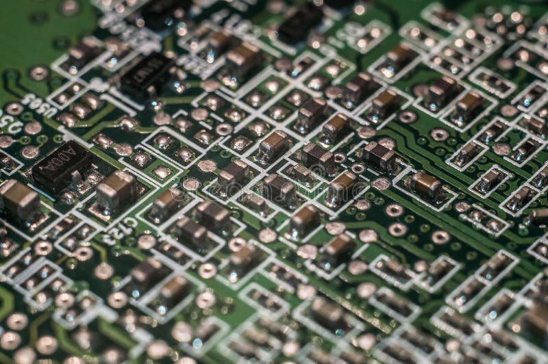 Pcb board semi conductor stock photo. Image of data, hardware - 81934604
