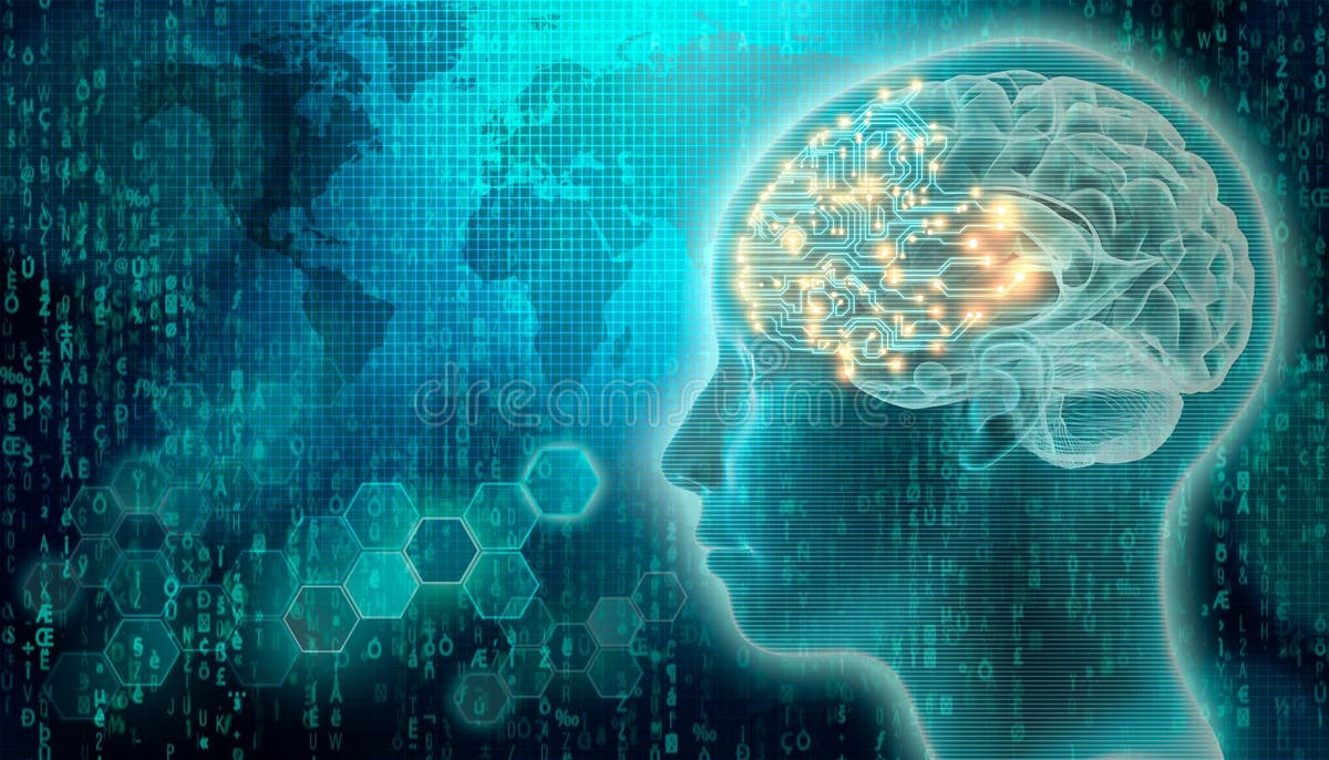 Technology Human Head Stock Illustrations – 77,585 Technology Human ...