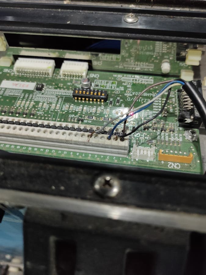 Pcb inkjet print stock photo. Image of motherboard, conector - 290526966