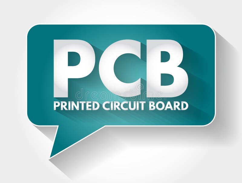 PCB Printed Circuit Board - Laminated Sandwich Structure of Conductive ...