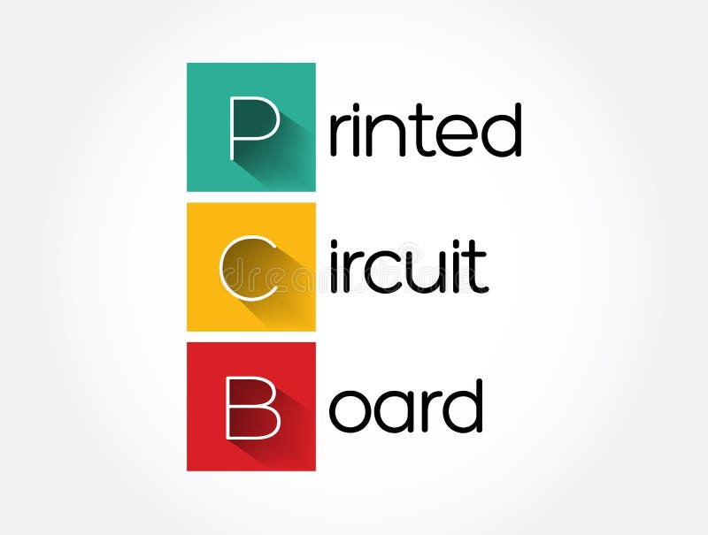 PCB Printed Circuit Board - Laminated Sandwich Structure of Conductive ...
