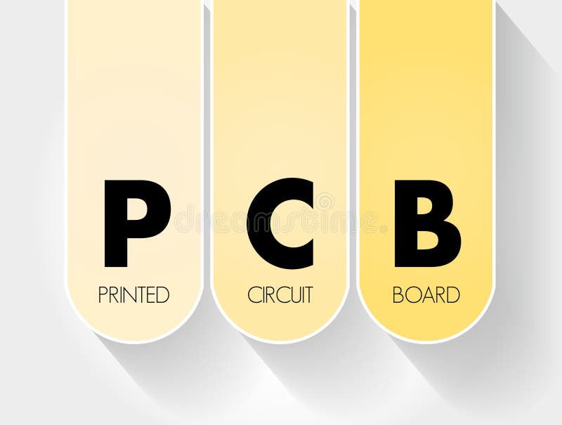 PCB Printed Circuit Board - Laminated Sandwich Structure of Conductive ...