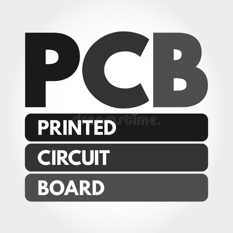PCB Printed Circuit Board - Laminated Sandwich Structure of Conductive ...