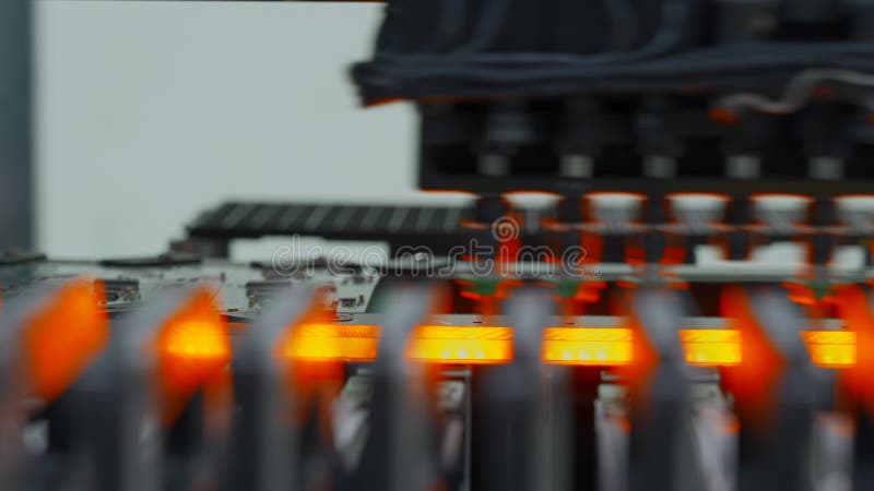 Production of Electronic Components at High-tech Editorial Stock Image ...