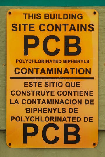 PCB Sign stock image. Image of closeup, warning, biphenyls - 22701201