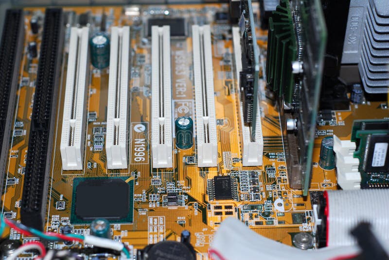 Pci stock image. Image of hardware, motherboard, maintenance - 4054137