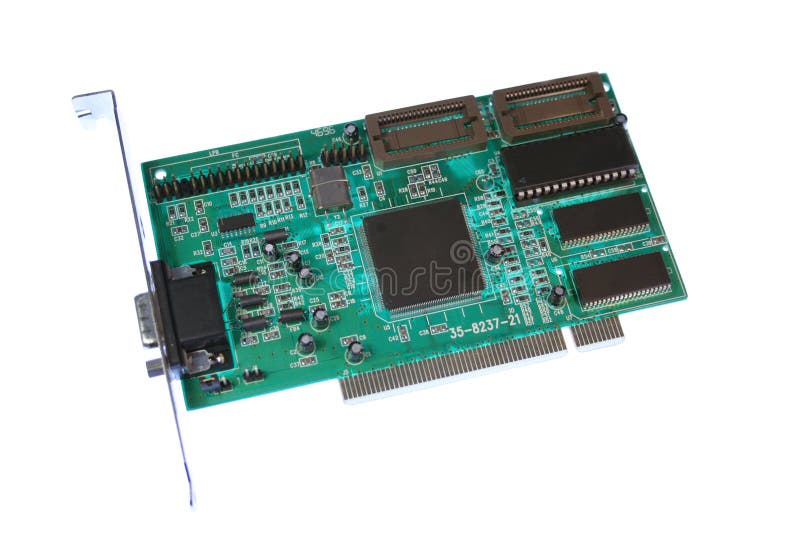 PCI Graphics Card stock image. Image of technology, graphics - 1061055