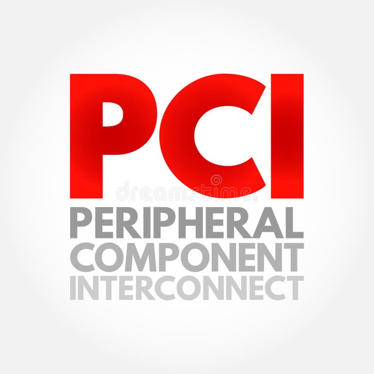 PCI - Peripheral Component Interconnect is a Local Computer Bus for ...