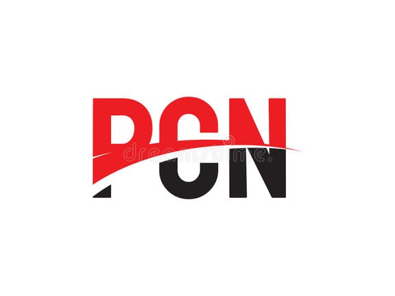 PCN Letter Initial Logo Design Vector Illustration Stock Vector ...