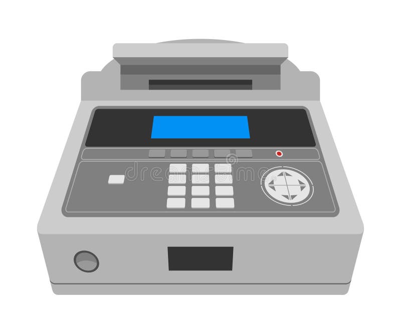 PCR Machine for Test and Diagnostics Stock Illustration - Illustration ...