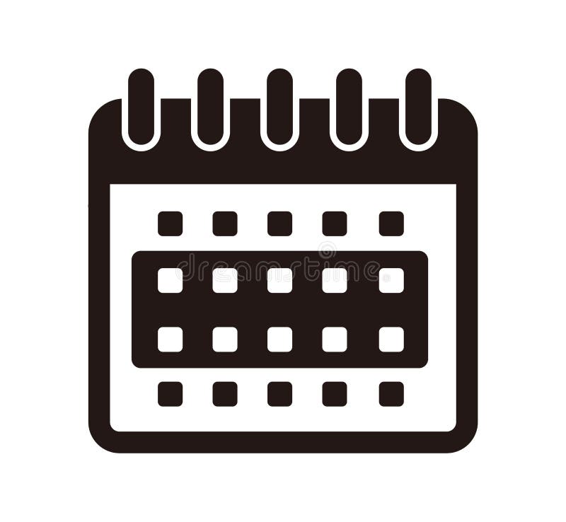 Time Span Vector Icon Illustration / 2 Weeks Stock Vector ...