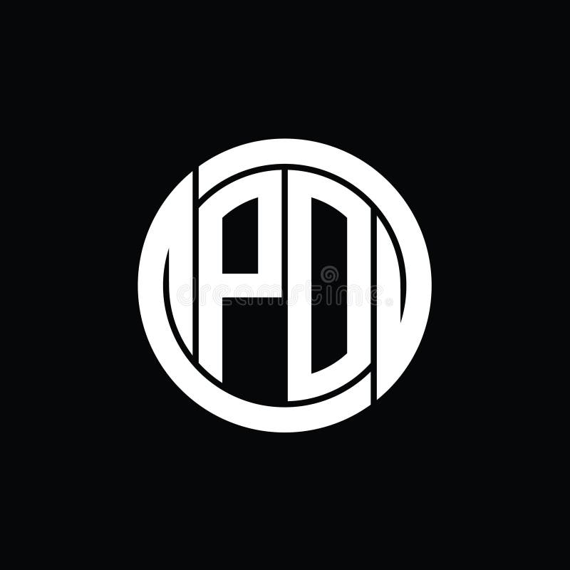 PD Logo Monogram Shield Inside Circle Shape Vector Images Design ...