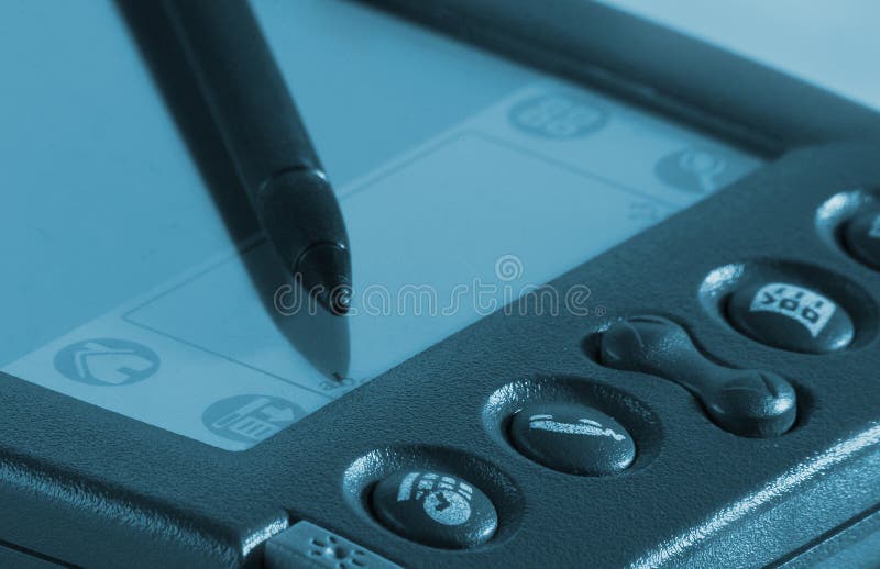 Pda stock image. Image of calendar, technology, digitized - 1656949
