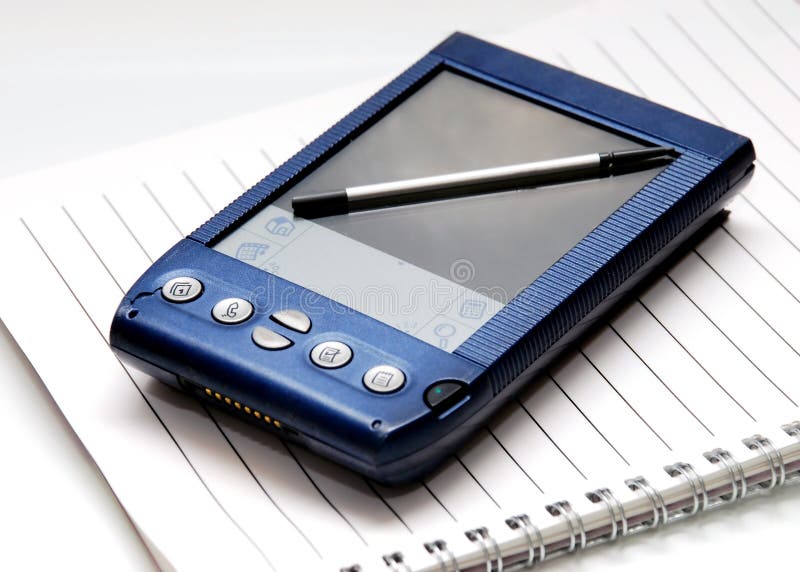 Pda stock image. Image of technology, palmtop, note, communication ...