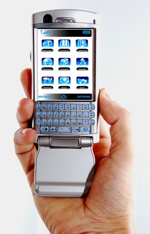 Cellphone stock image. Image of communication, connect - 4489599