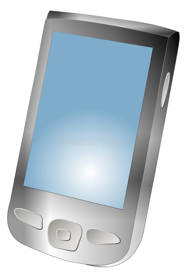 PDA stock illustration. Illustration of pocket, gadget, electronic - 90849