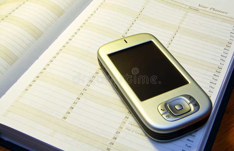 PDA & Diary stock image. Image of pocket, planner, screen - 2820879