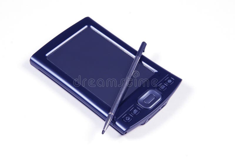 PDA and memory card stock photo. Image of storage, compact - 391542