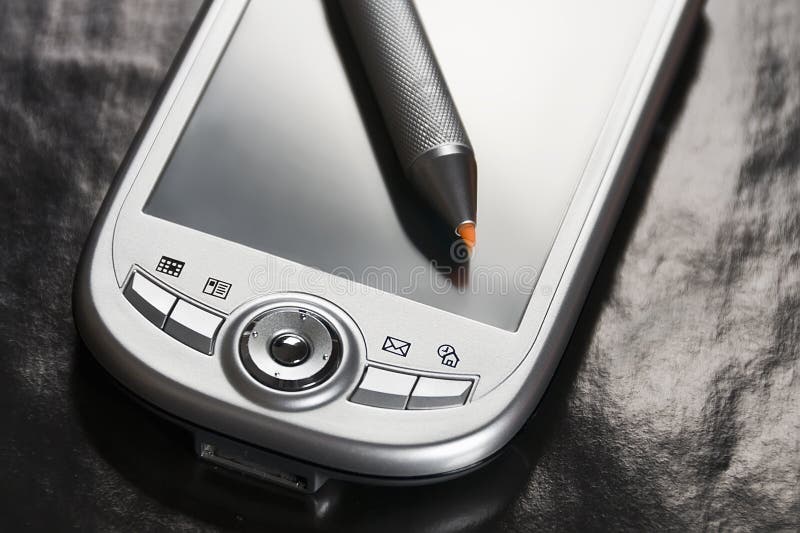 Pda stock photo. Image of technology, organize, journal - 196224