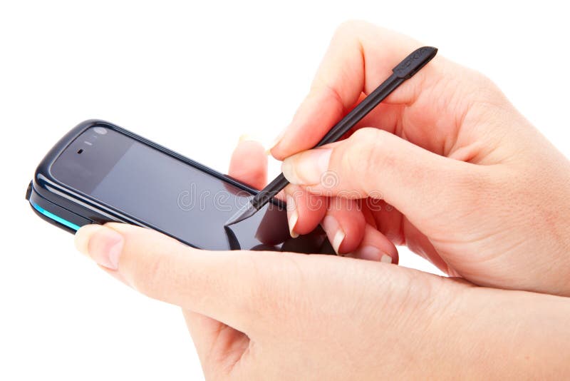 Cell phone stock image. Image of connection, cell, text - 18013921
