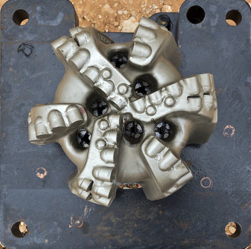 PDC Drilling Bit stock photo. Image of drilling, onshore - 38542636