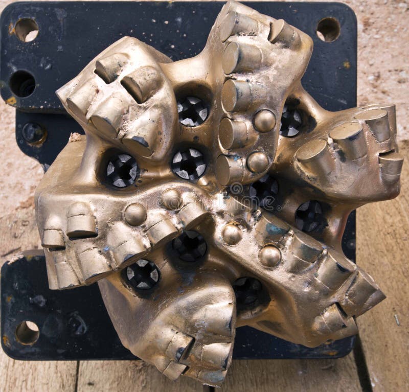 PDC Drilling Bit stock image. Image of industry, nozzle - 40333875