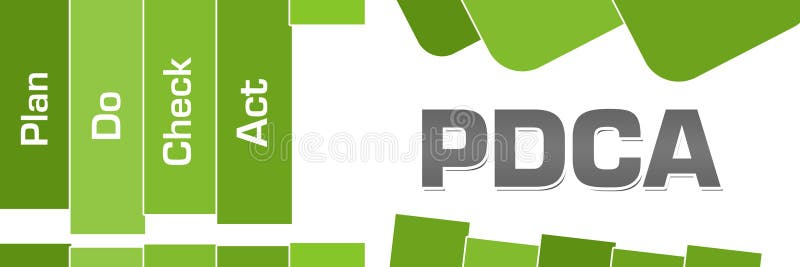 PDCA concept stock vector. Illustration of chart, colorful - 31181478