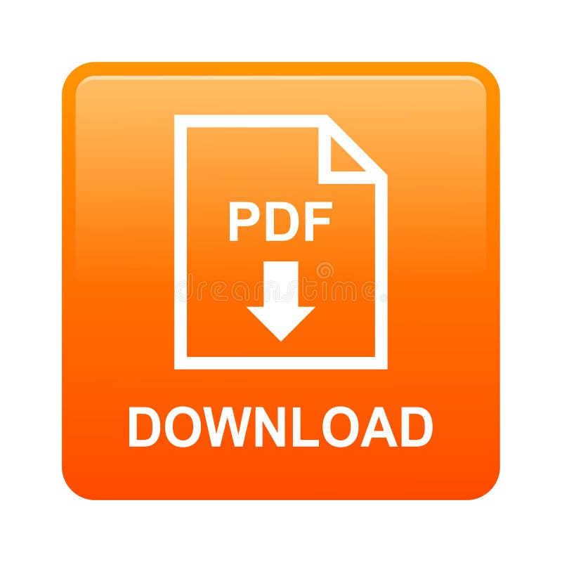 Pdf download button stock vector. Illustration of ebook - 177987918