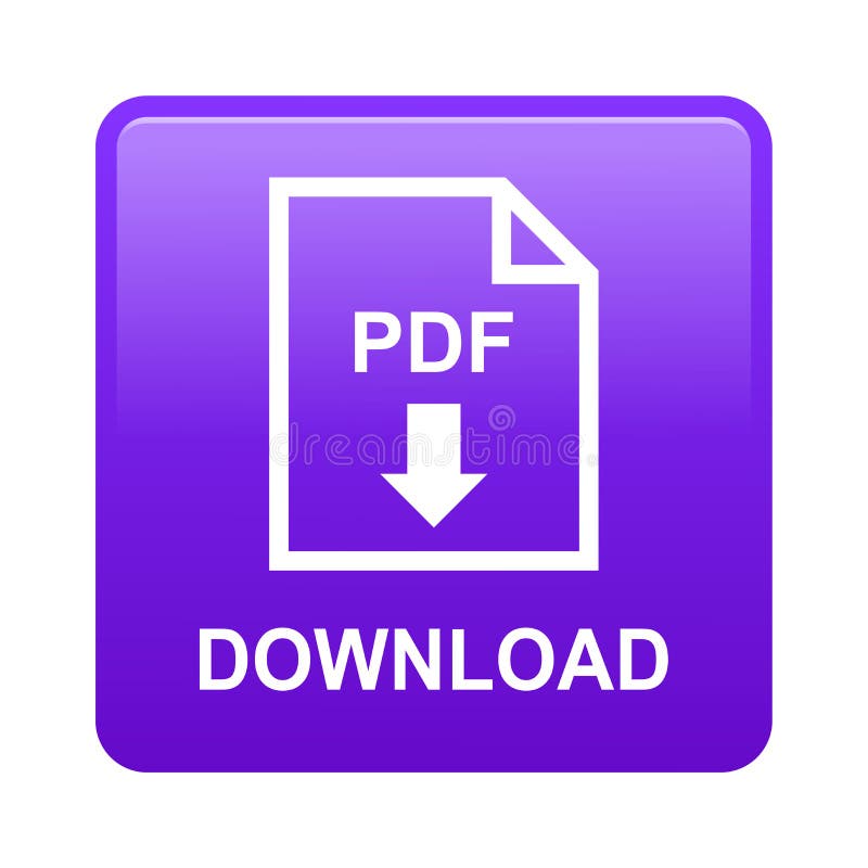 Pdf download button stock vector. Illustration of details - 177987928