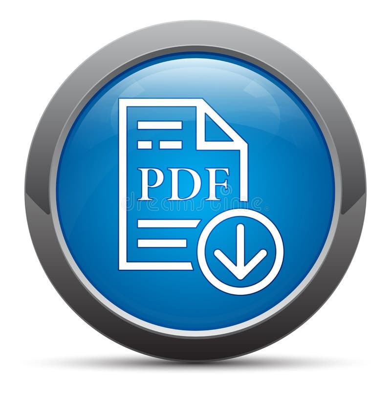 PDF Document Download Icon Premium Blue Round Button Vector ... PDF Document Download Icon Premium Blue Round Button Vector ...