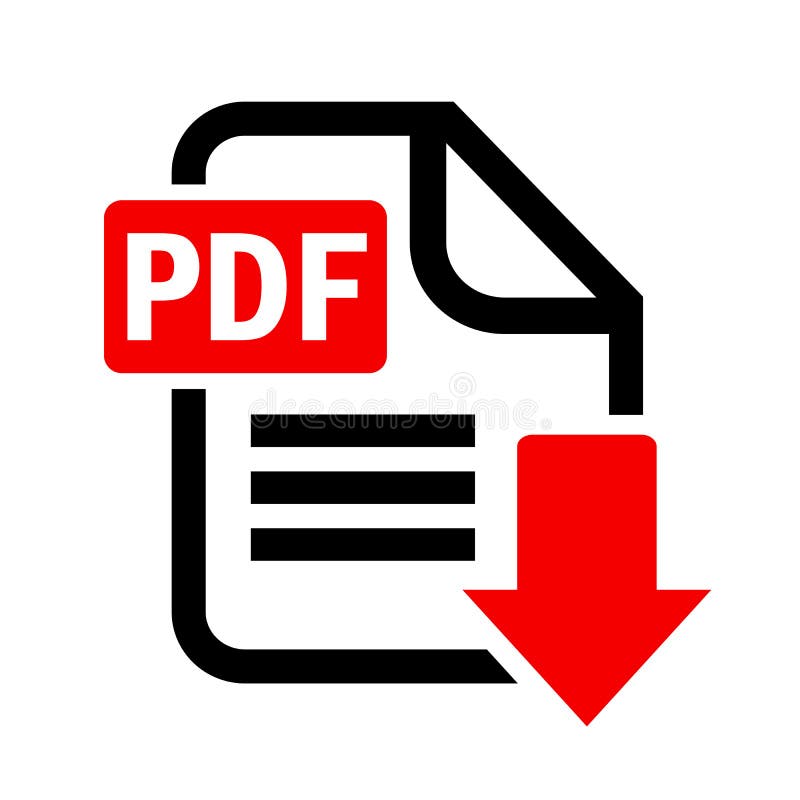 Download Pdf File Vector Icon Stock Vector - Illustration of file ... Download Pdf File Vector Icon Stock Vector - Illustration of file ...