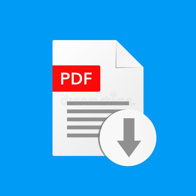 Download Pdf File Vector Icon Stock Vector - Illustration of file ... Download Pdf File Vector Icon Stock Vector - Illustration of file ...