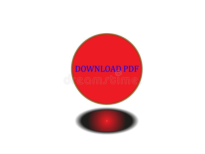 Pdf download button stock vector. Illustration of download - 96317918