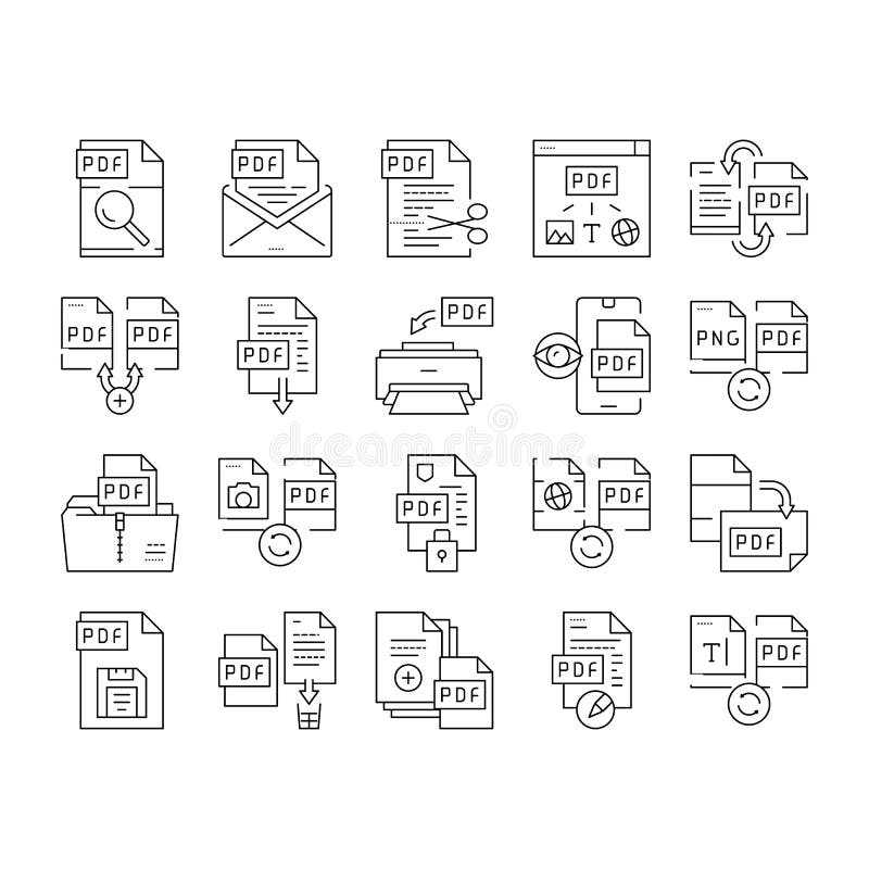 Print Editing Icons Stock Illustrations – 330 Print Editing Icons Stock ...