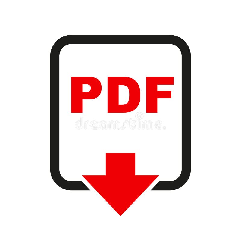 Pdf File Download Icon. the PDF Icon. File Format Symbol Flat - Vector ... Pdf File Download Icon. the PDF Icon. File Format Symbol Flat - Vector ...