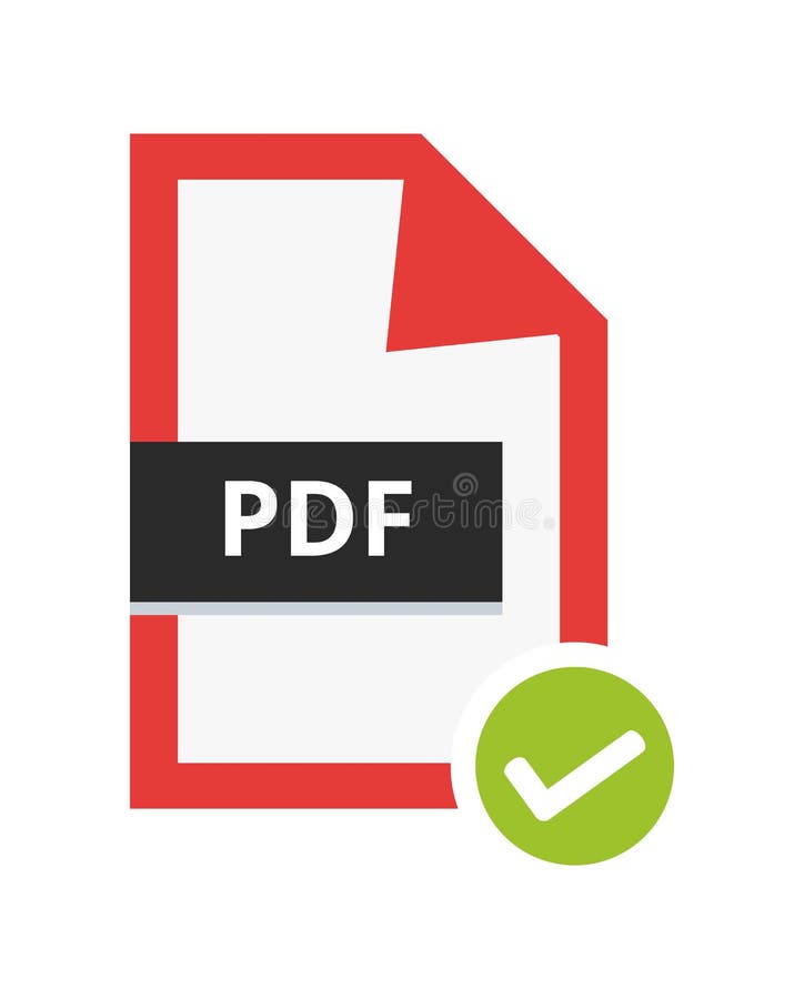 Yes, Correct or Approved Sign in Flat Design with Shadow. Vector EPS 10 ...