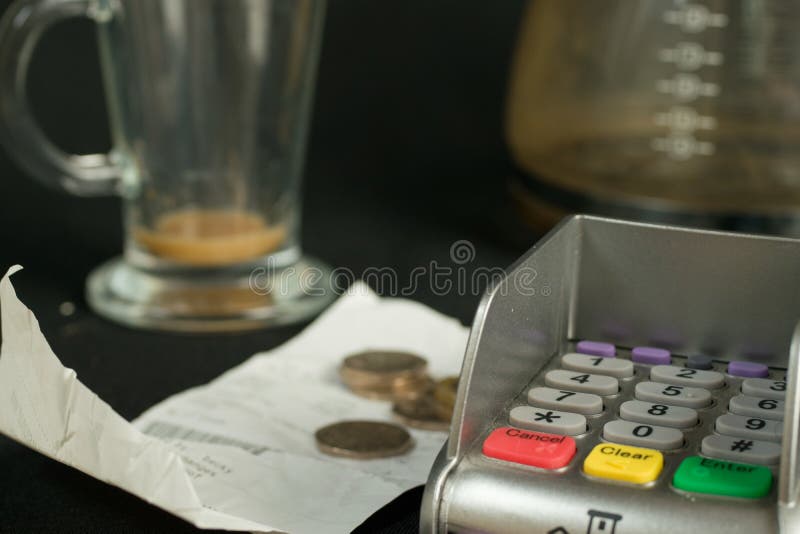 ATM machine with receipt stock photo. Image of caucasian - 49383648