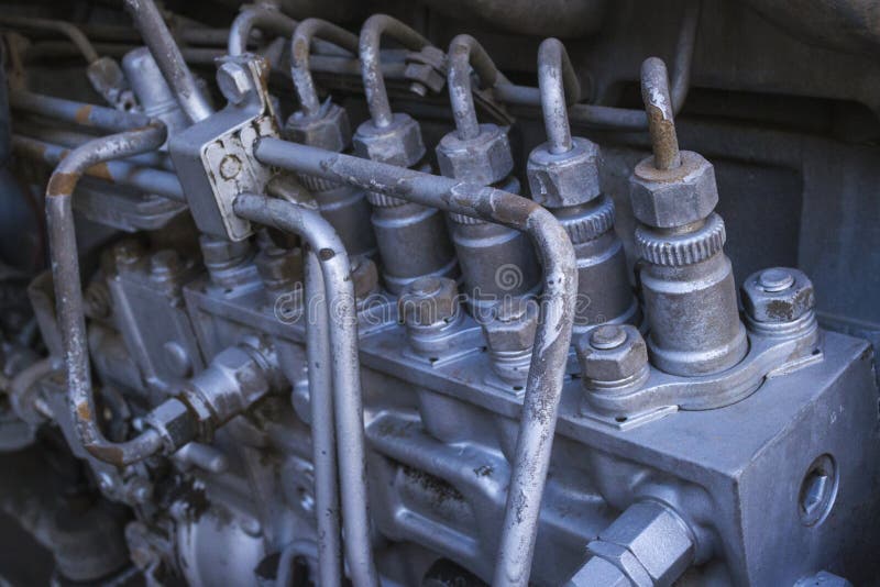 Used Engine Parts with Rust Imagem de Stock - Imagem de tecnologia ...