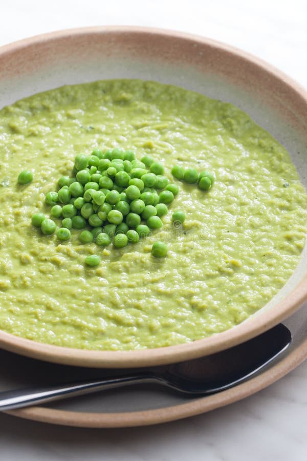 Pea cream stock photo. Image of cooked, cuisine, dish - 17236424