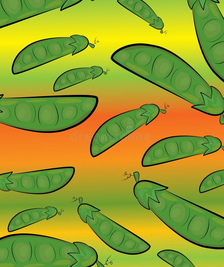 Pea pattern stock illustration. Illustration of background - 42811758