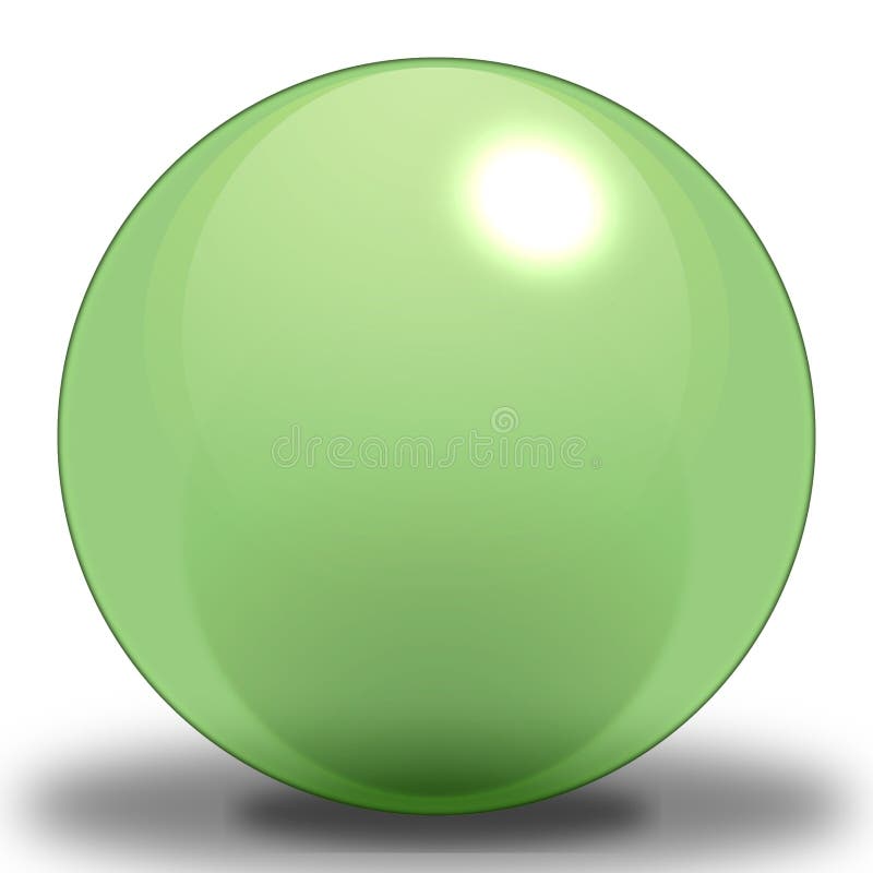 Pea Sphere - Light stock illustration. Illustration of glassy - 3233078