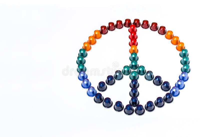 Peace for all stock photo. Image of colorful, orange - 47830676