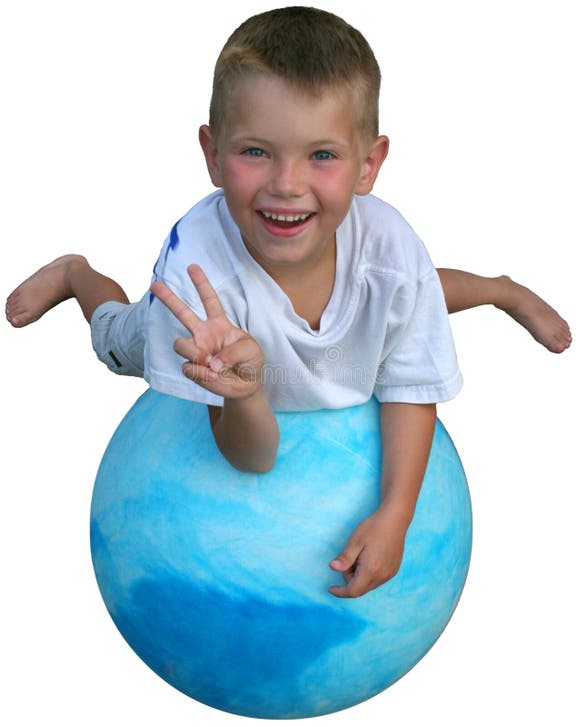 Peace on a ball stock photo. Image of shiny, play, clipped - 1035194