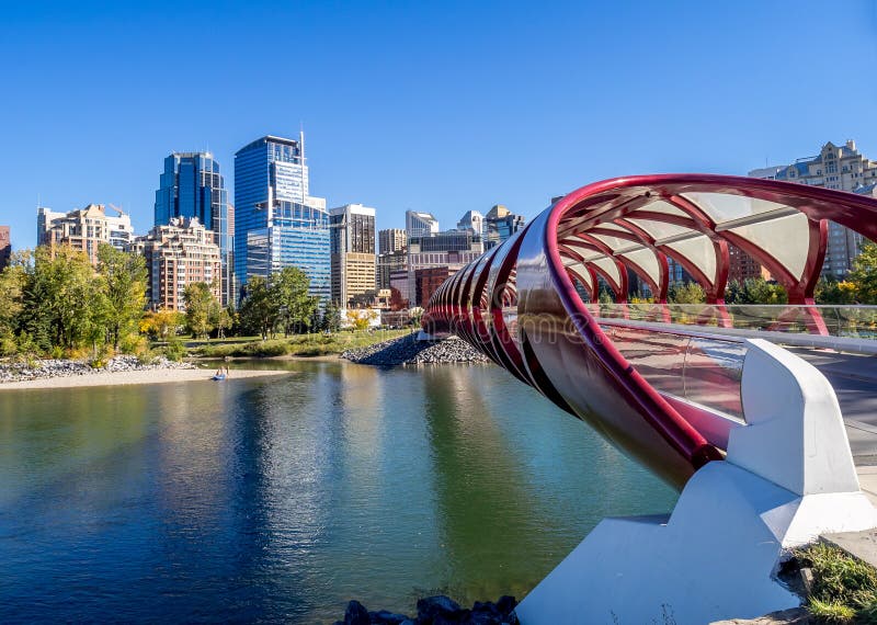 Peace Bridge editorial stock image. Image of architectural - 44864014