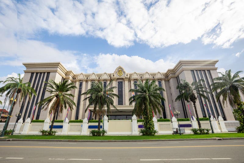 Peace Building in Office of the Council of Minister Stock Photo - Image ...