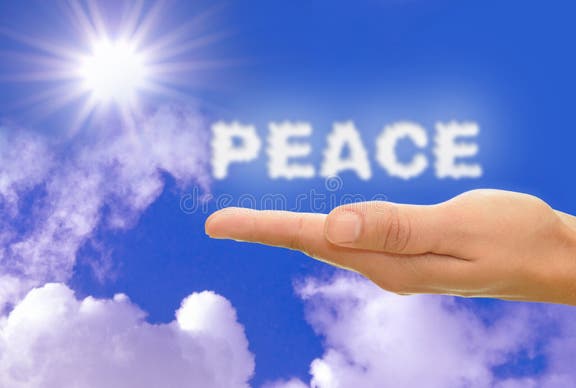 Peace cloud stock image. Image of abstract, cloud, word - 30890205