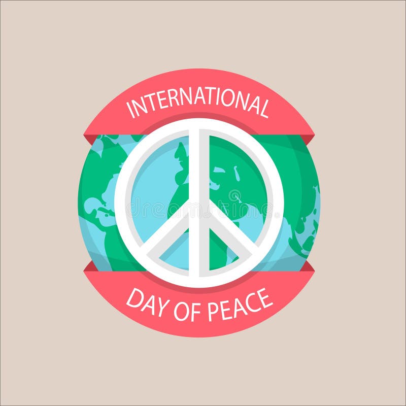Peace Day International Logo Vector Stock Vector - Illustration of ...