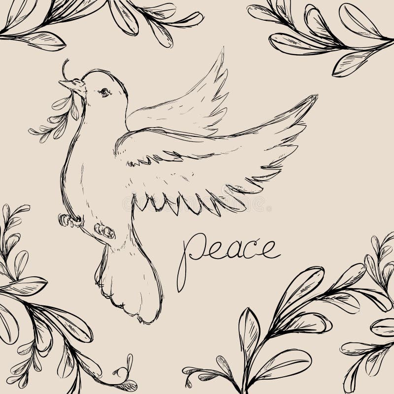 Peace Design stock illustration. Illustration of poster - 55298887