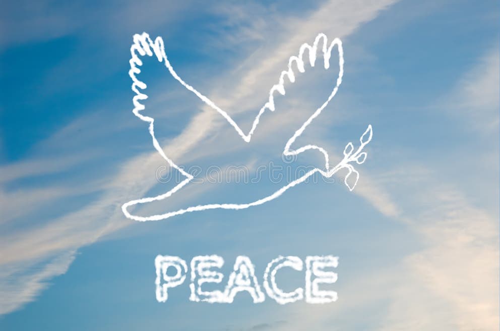 Peace dove stock illustration. Illustration of ecology - 13453661