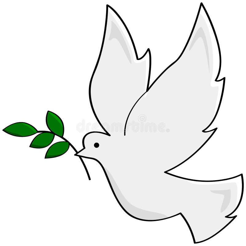 Dove Peace Cartoon Stock Illustrations – 2,241 Dove Peace Cartoon Stock ...